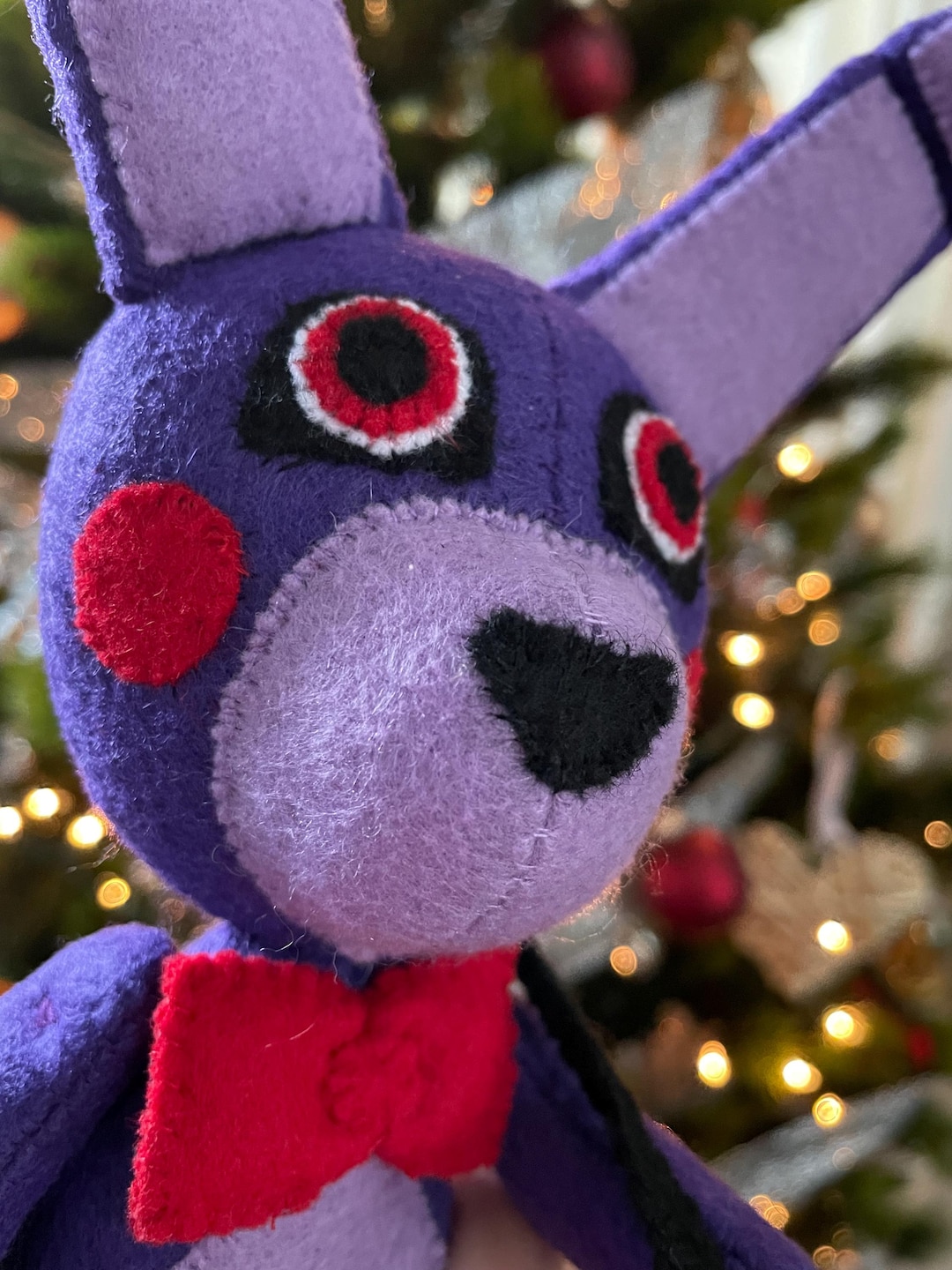 Felt FNAF Bonnie Plushie Decor - Etsy