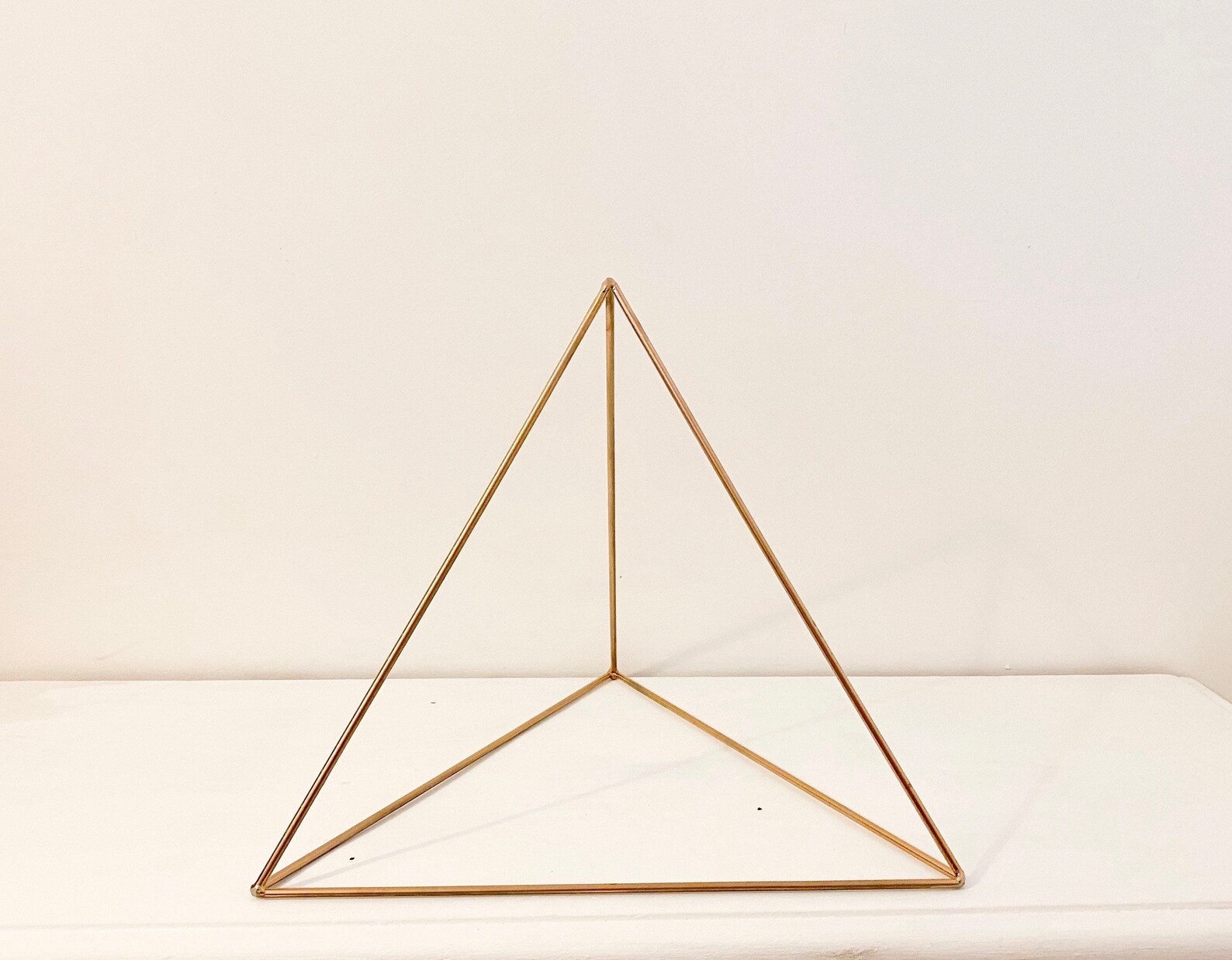 Triangle Table Centre Piece or Geo Decor for Your Geometric - Etsy UK