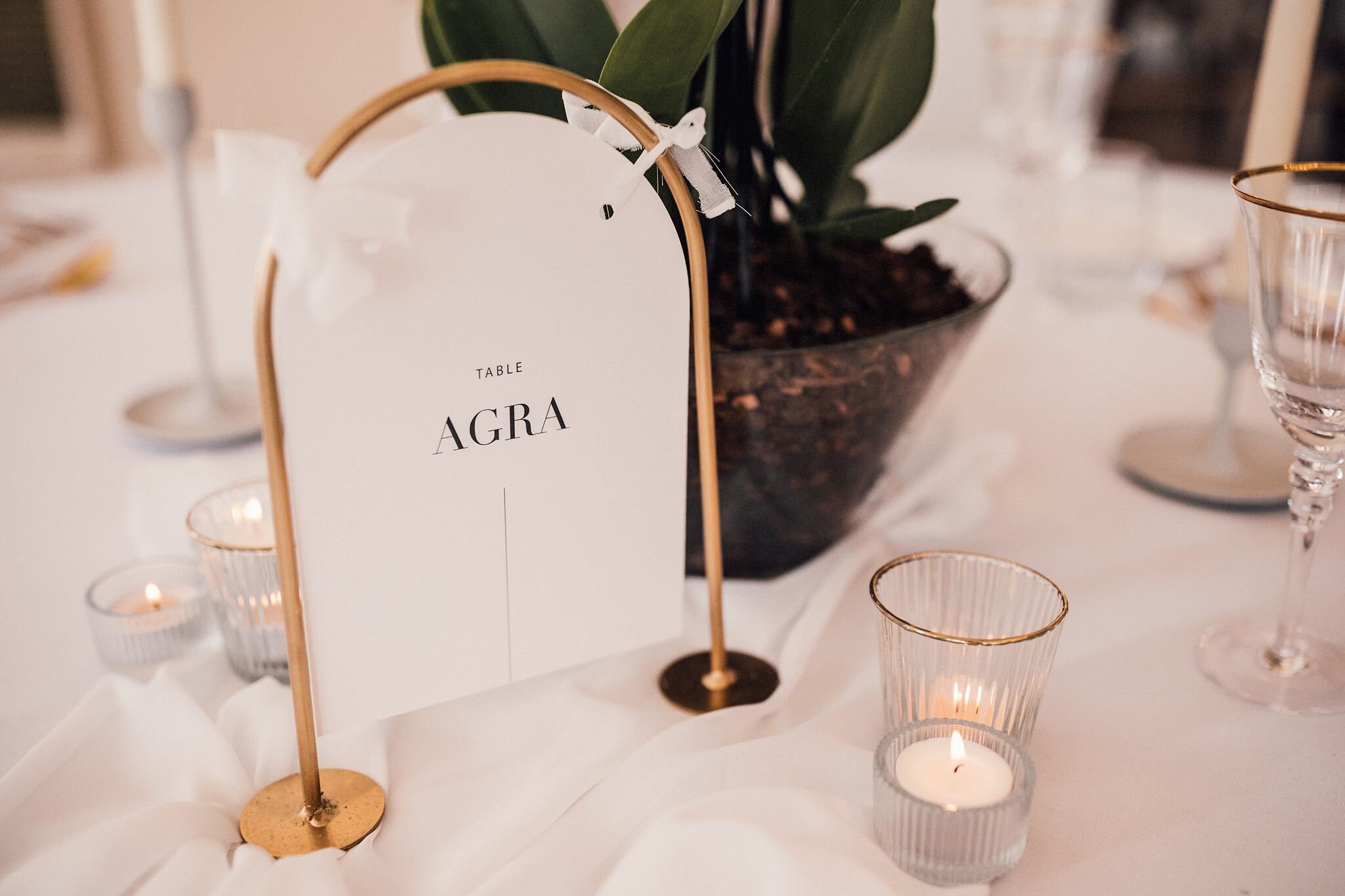 Arch Shaped Table Sign Stand in Full Metal. - Etsy UK