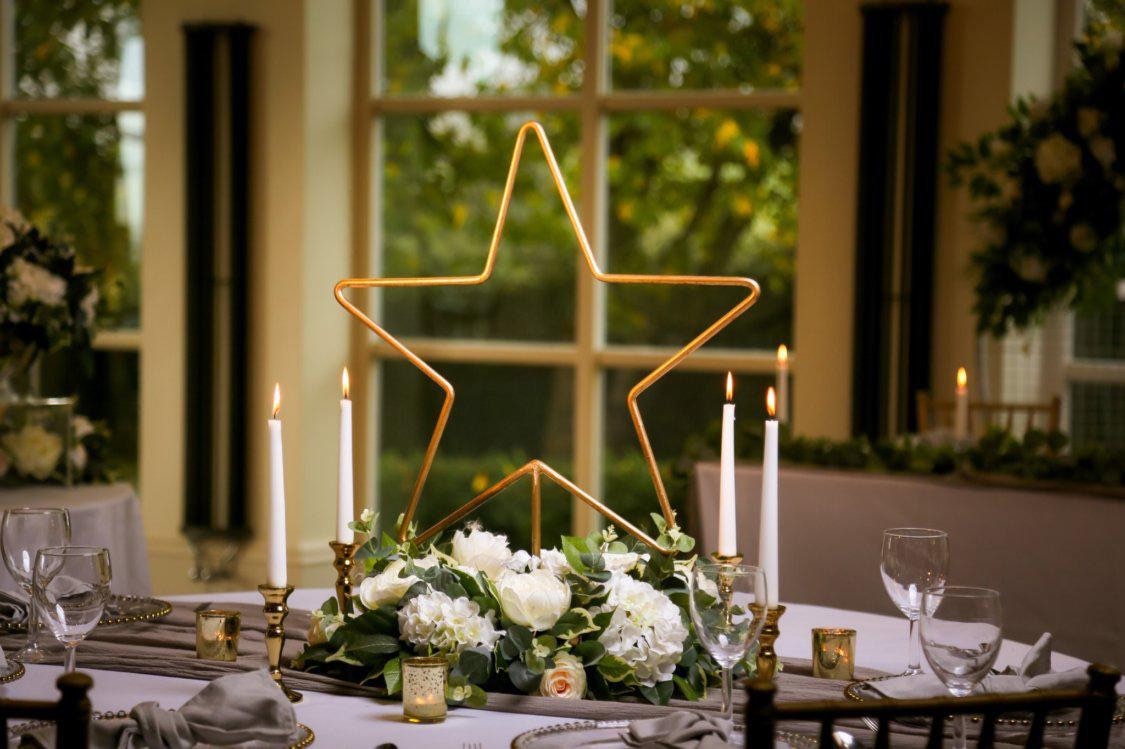Star Centrepiece for Dining Table or as a Wedding Centre - Etsy