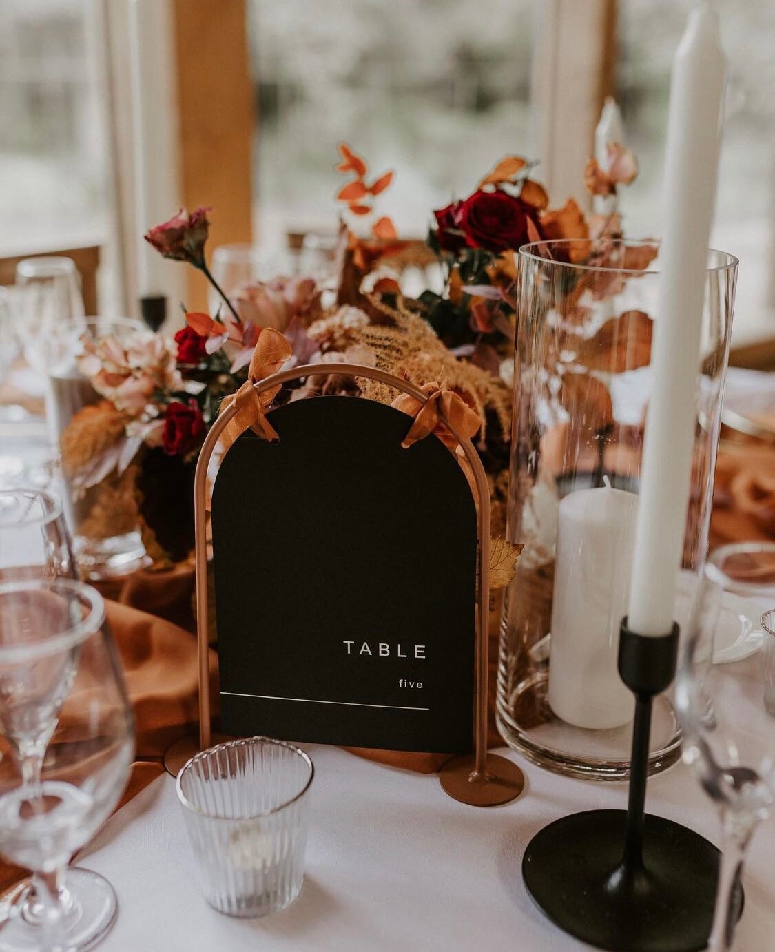 Arch Shaped Table Sign Stand in Full Metal. | Etsy UK