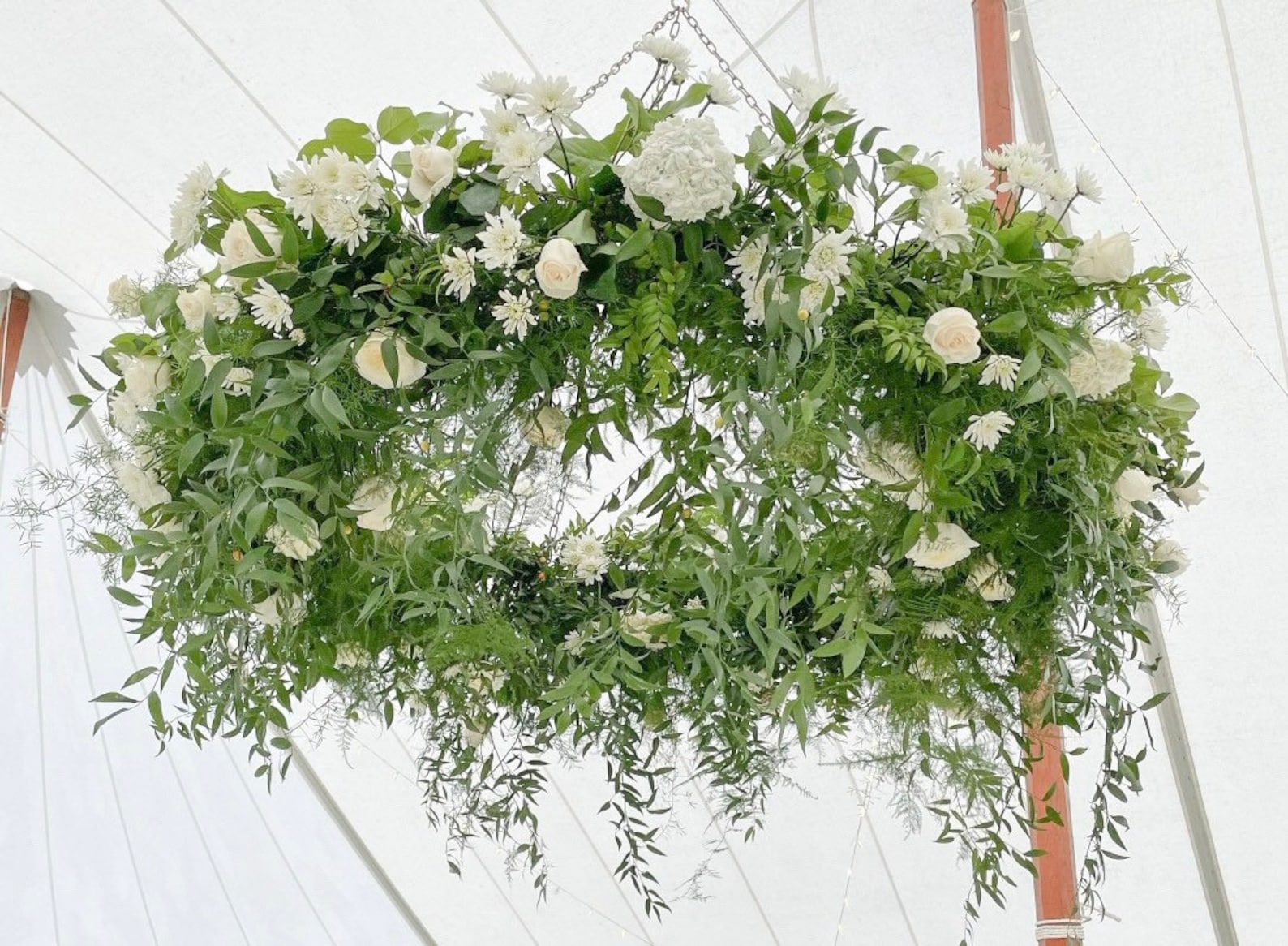 Hanging Floral Installation Support Structure. Hanging Wreath - Etsy UK