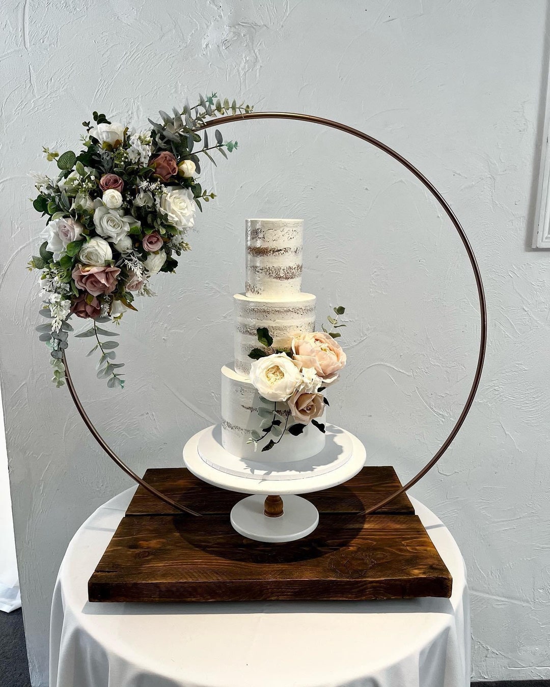 Cake Hoop Stand. Hoop and Base Sold Separately Made With Reclaimed ...