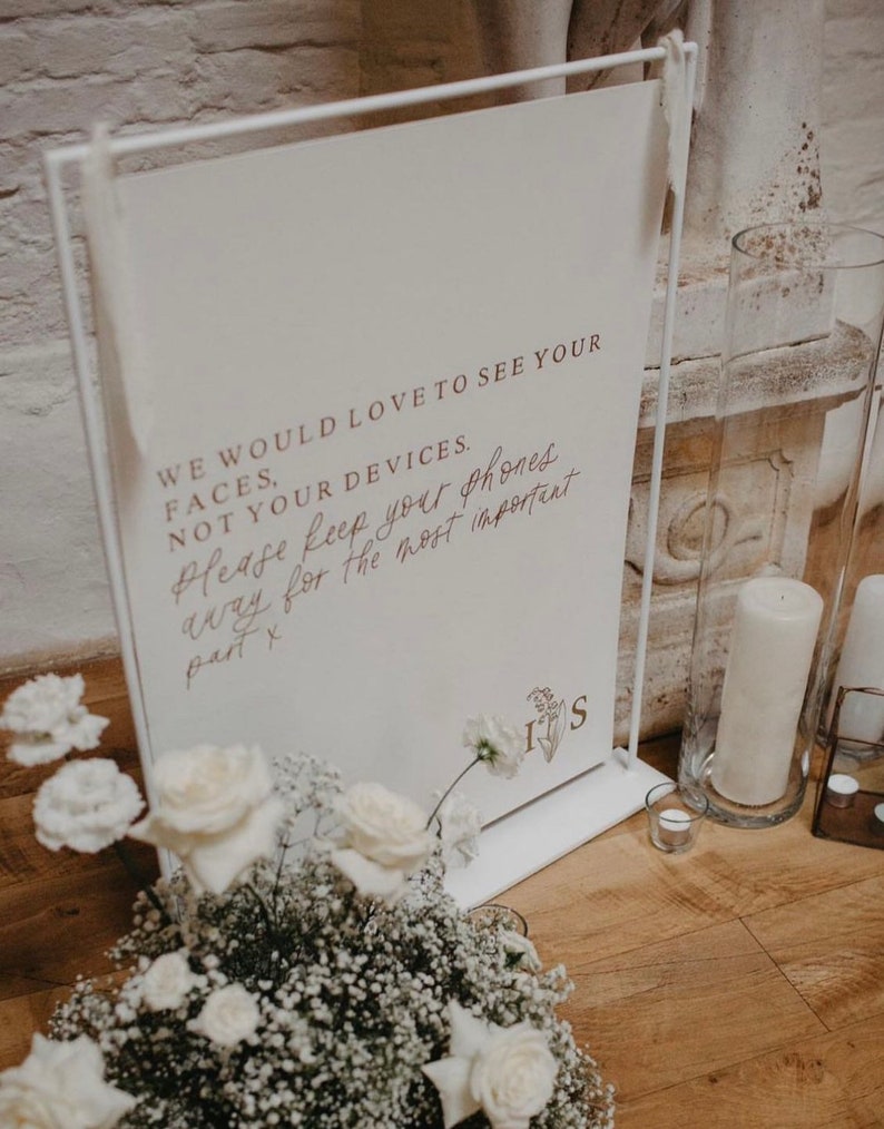 Seating Plan Stand Suitable for on a Table or Floor Standing. - Etsy