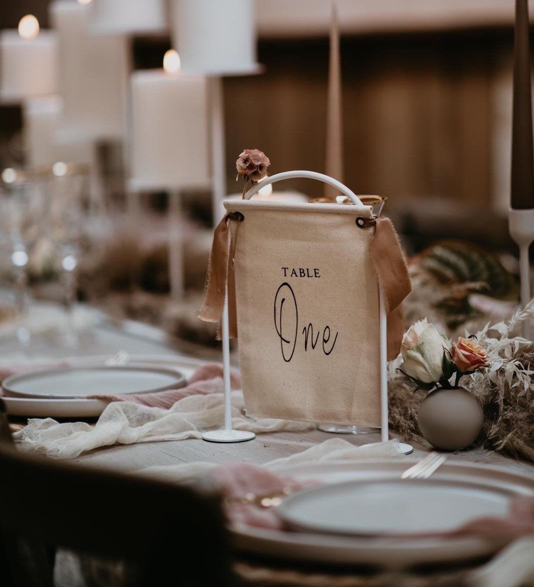 Arch Shaped Table Sign Stand in Full Metal. | Etsy UK