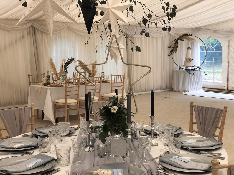 Star Centrepiece for Dining Table or as a Wedding Centre - Etsy