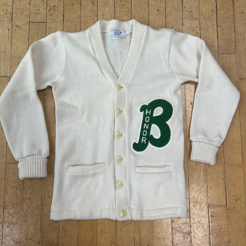Letterman Sweater - Etsy