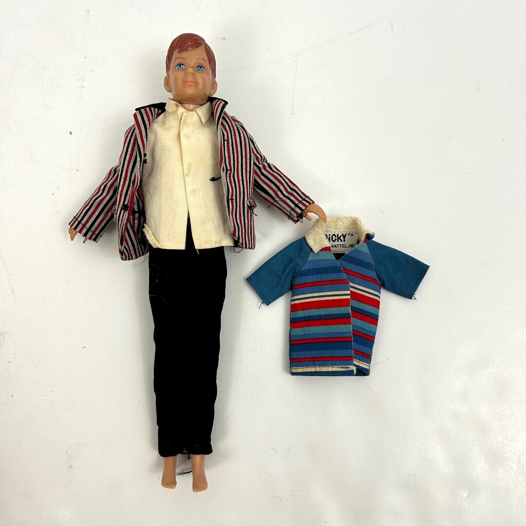 Vintage 1964 Barbie Ricky Doll With Clothes Original Mattel Skippers ...