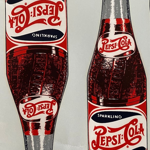 Vintage Pepsi Decal - Etsy