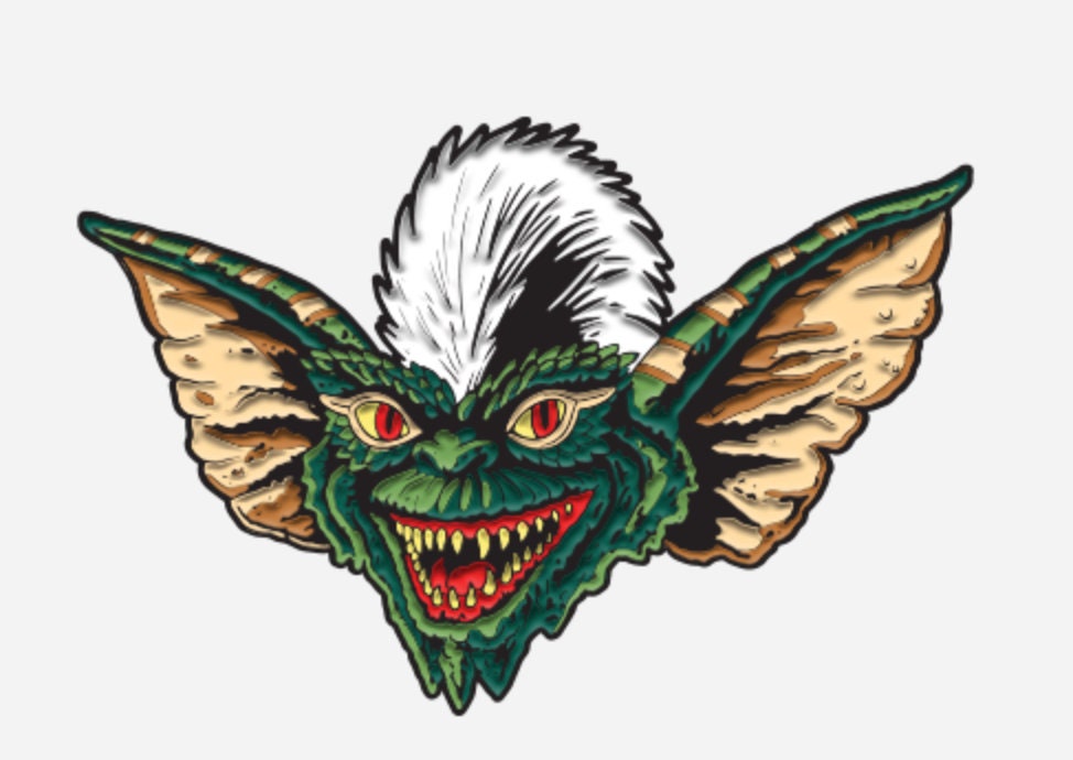 Gremlins Stripe Head Enamel Pin - Etsy