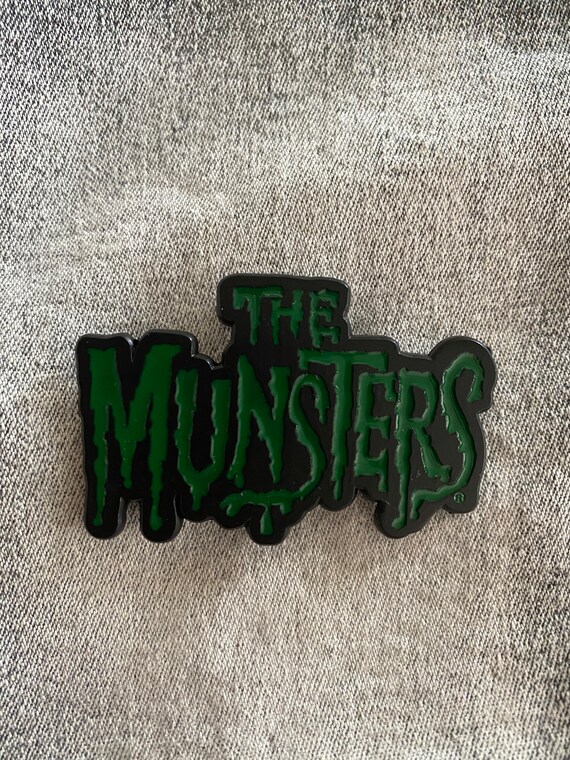 The Munsters Logo Enamel Pin | Etsy