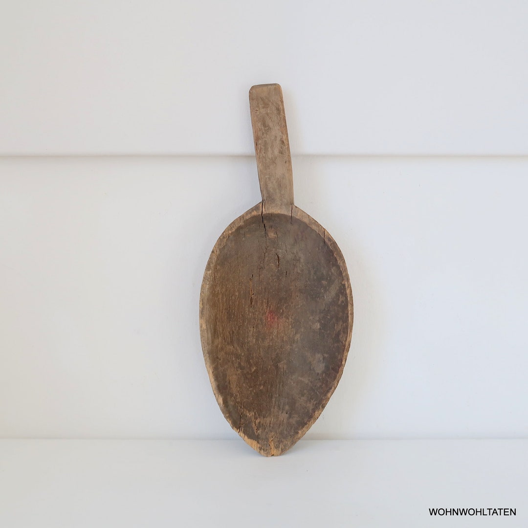 Primitive Handmade Wooden Shovel Rustic Farmhouse Grain Shovel Simple ...
