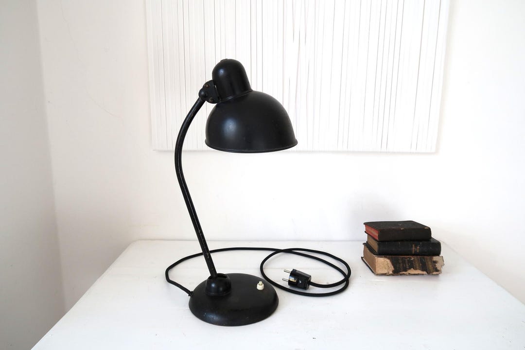 Antique Desk Lamp Large Black Factory Lamp Workshop Lamp for ...