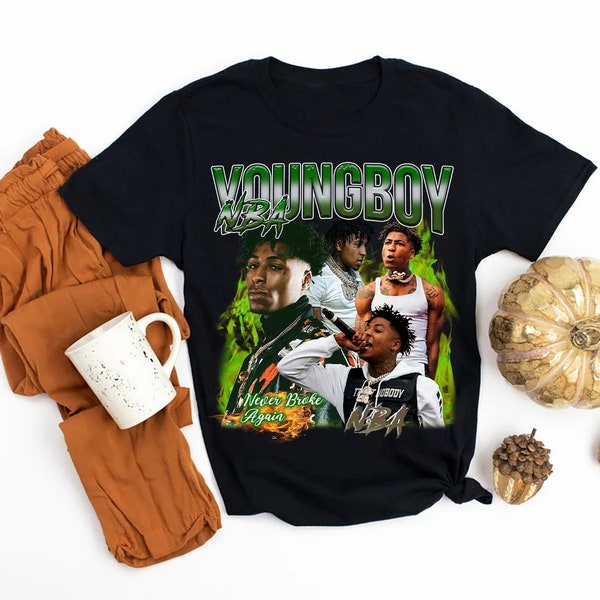 Graphic Tee Nba Youngboy - Etsy