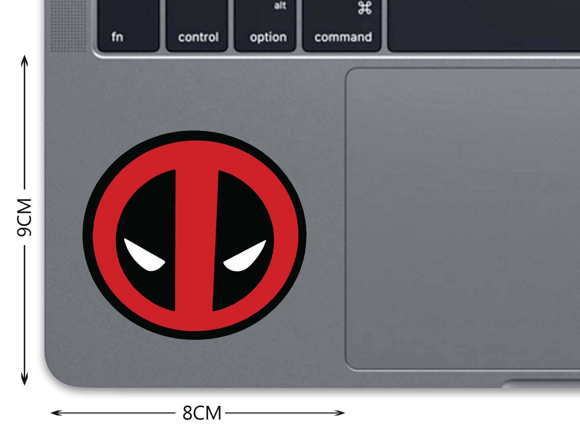 Deadpool Decal Deadpool Sticker Macbook Decal Macbook - Etsy