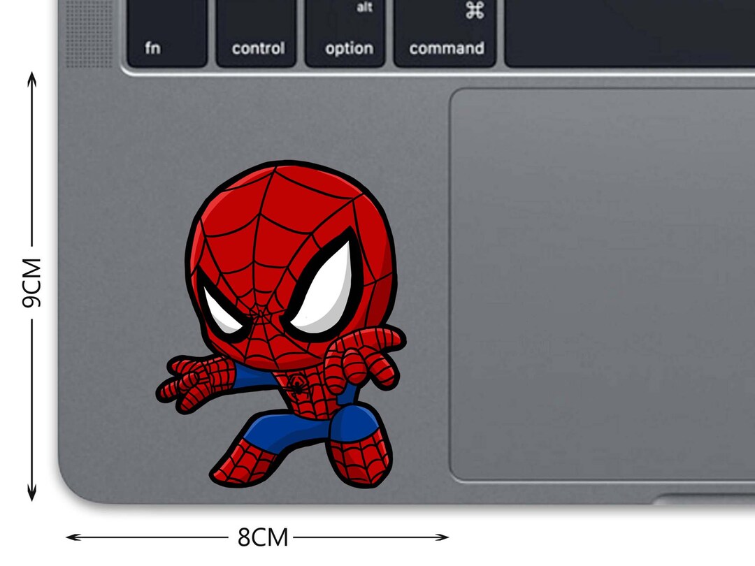 Spiderman MacBook Decal Superhero MacBook Sticker Spider Man Trackpad ...