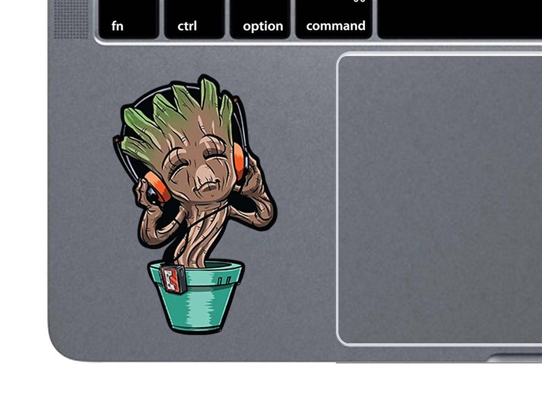 Groot MacBook Aufkleber Marvel MacBook Sticker Guardians Of The Galaxy ...