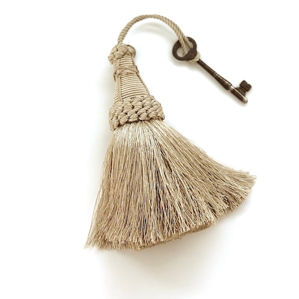 French Key Tassel - Etsy