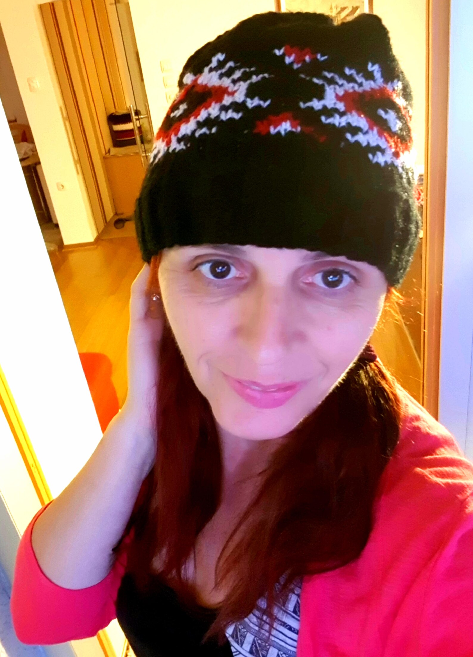 Serbian Souvenir Cap Black Knit Hat Serbia Etno Hat Serbian - Etsy