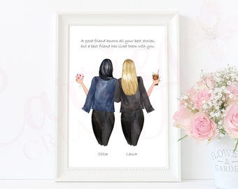 Best friend picture frame | Etsy