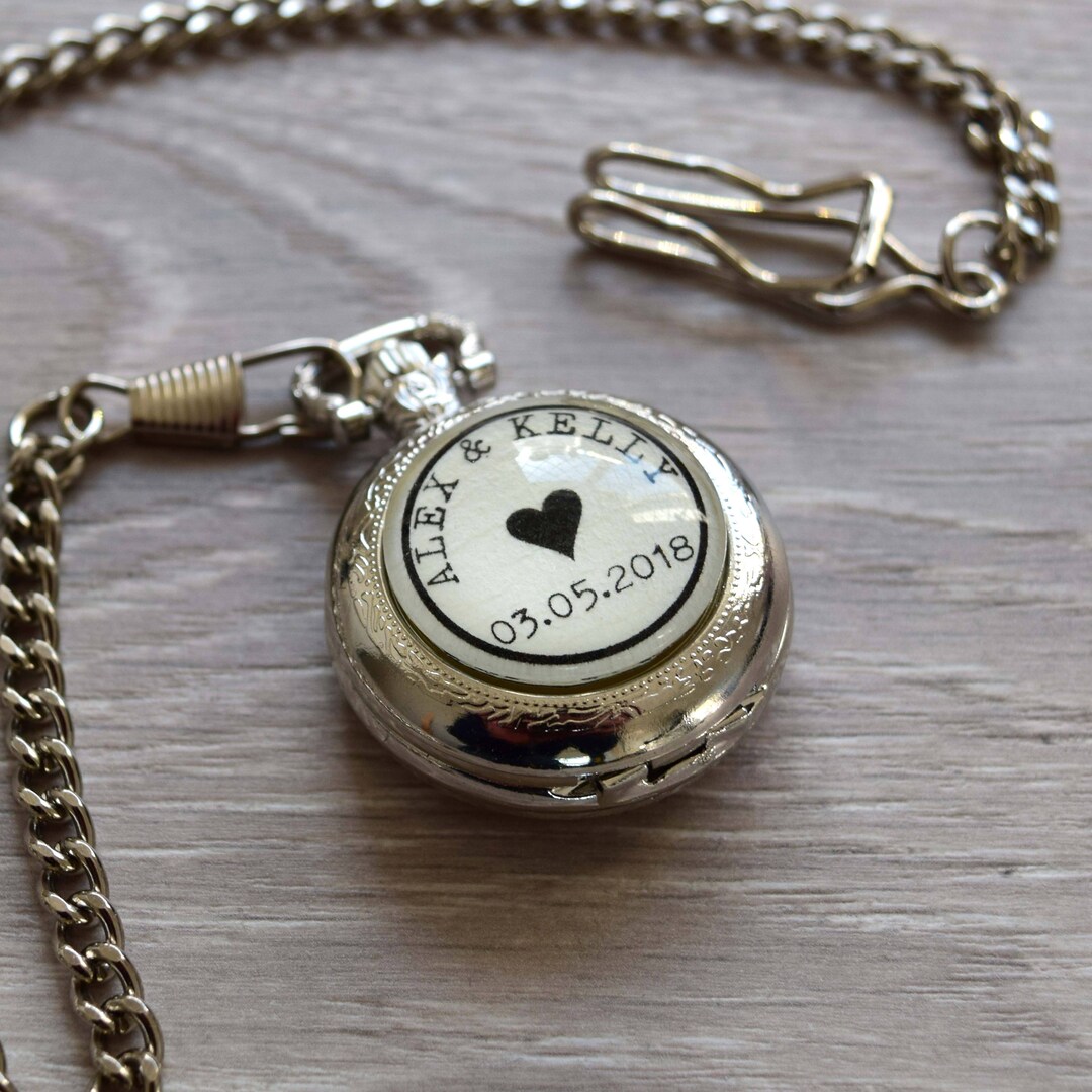 Personalised Pocket Watch / Pocket Watch / Custom Pocket Watch ...