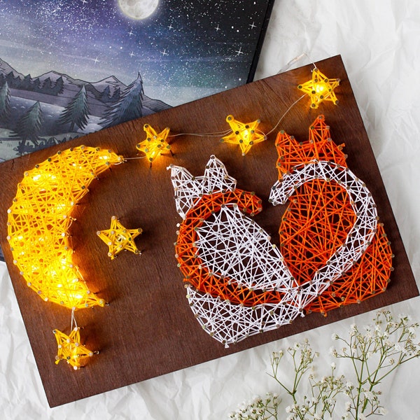 Cat String Art - Etsy