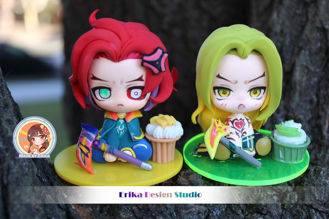 Chibi Heartsteel Kayn/shadow Assassin Figurine- League of Legends ...