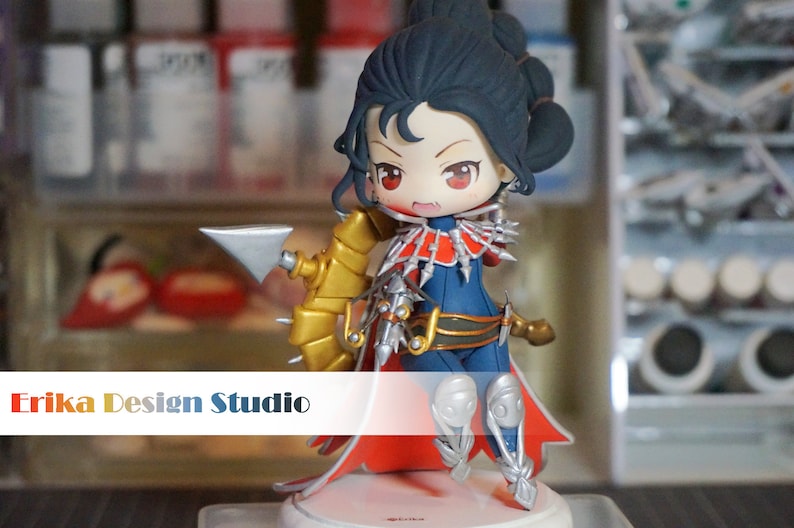 In Stock Vayne Figurine League of Legends Inspired Fan Art | Etsy