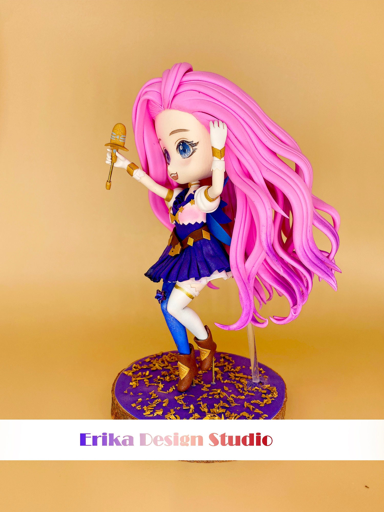 In Stock Handmade Seraphine Figure League of Legends - Etsy UK