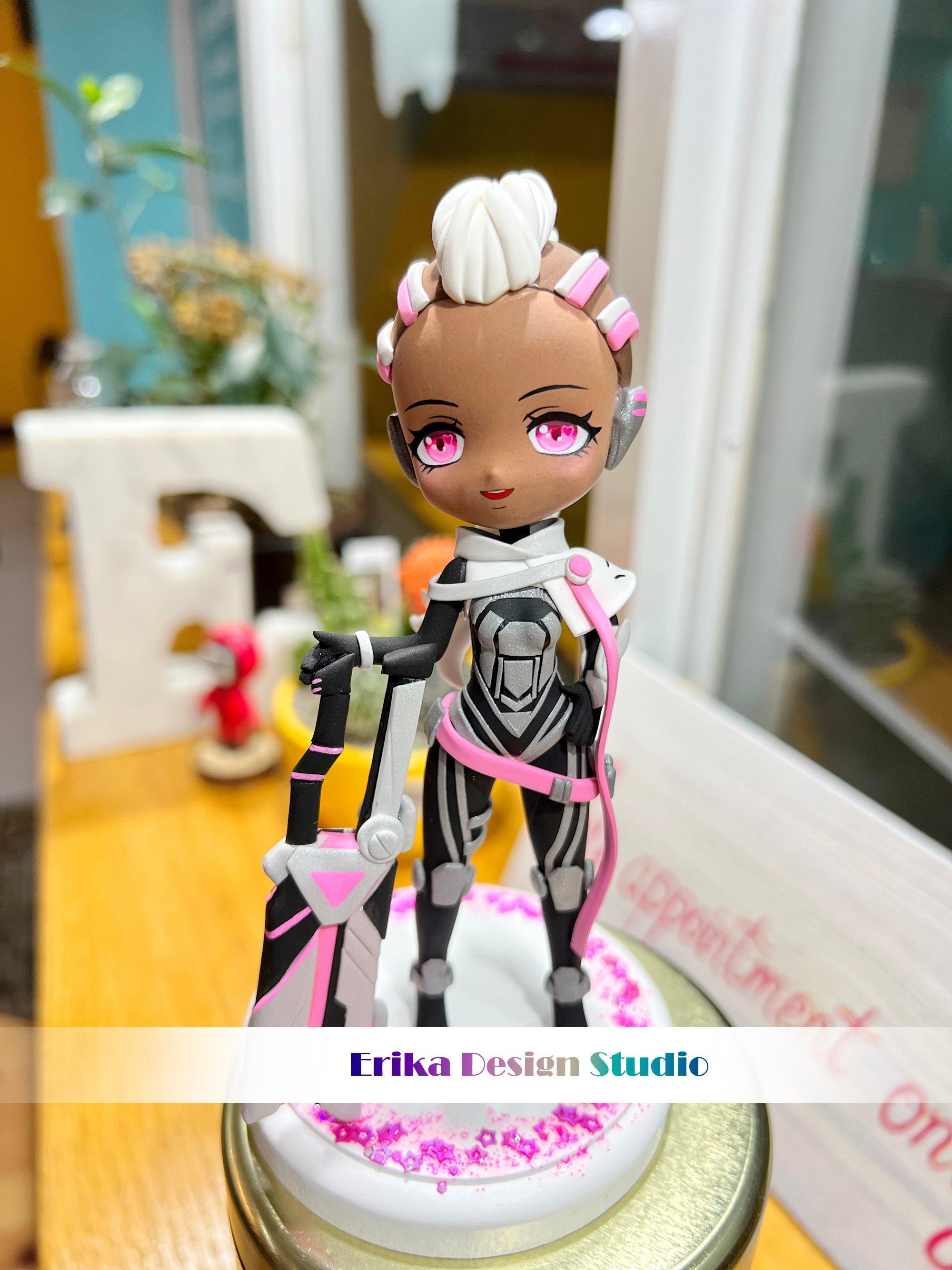 In Stock! Project Senna Handmade Figurine- League of Legends Inspired ...