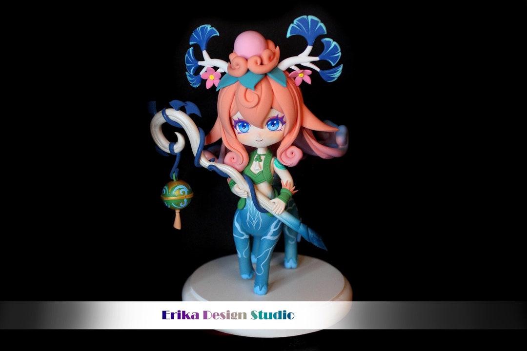 In Stock Handmade Shan Hai Scrolls Lillia Figurine League of Legends ...