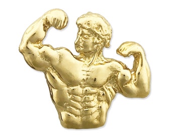 Bodybuilder Pendant - Etsy