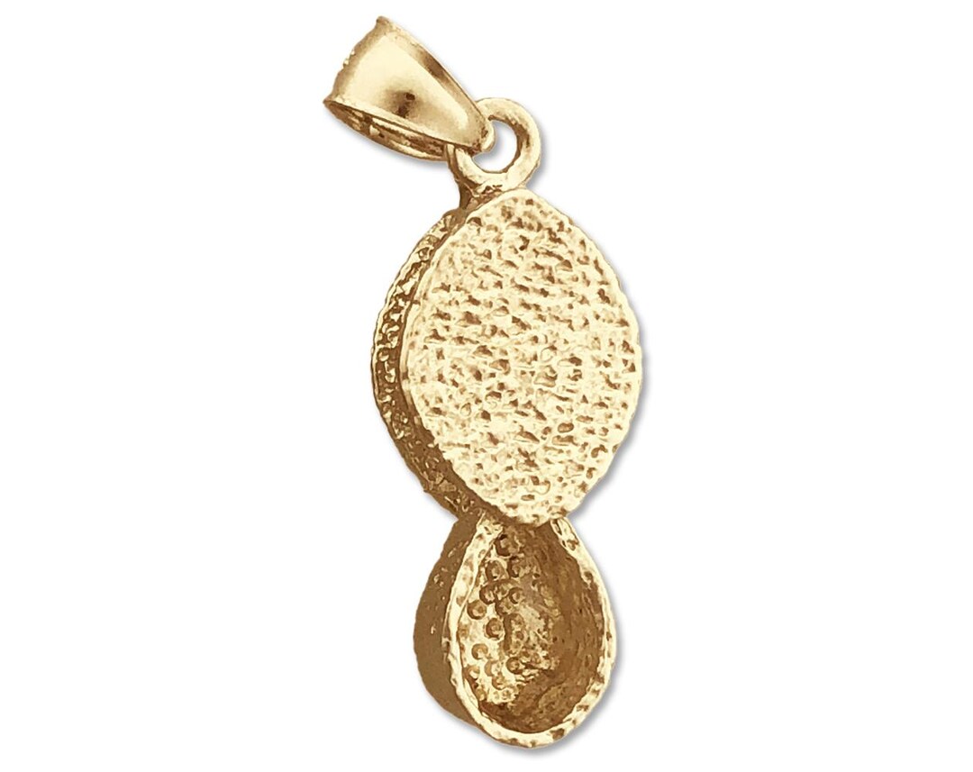 14K Gold 3D Eye Loupe Magnifier Glass Charm - Etsy