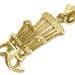14K Gold 3D Rocking Chair Charm - Etsy