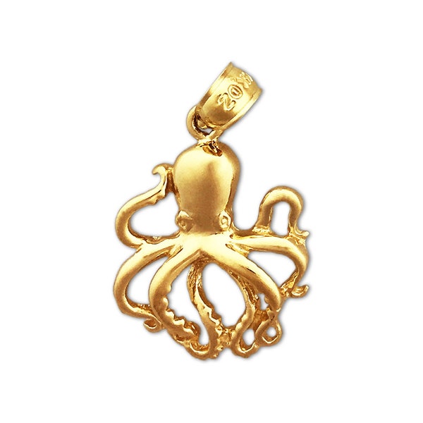 Octopus Charm - Etsy
