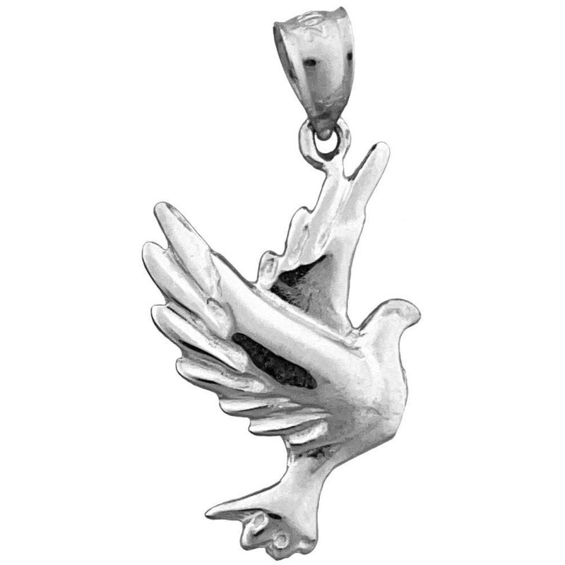 Sterling Silver Dove - Etsy