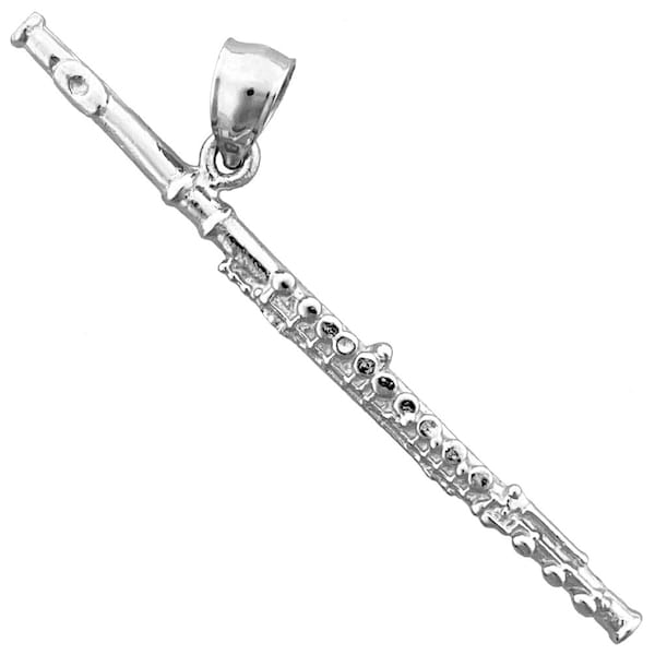 Silver Flute - Etsy