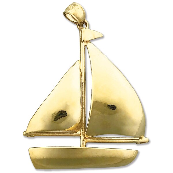 Sailboat Pendant - Etsy
