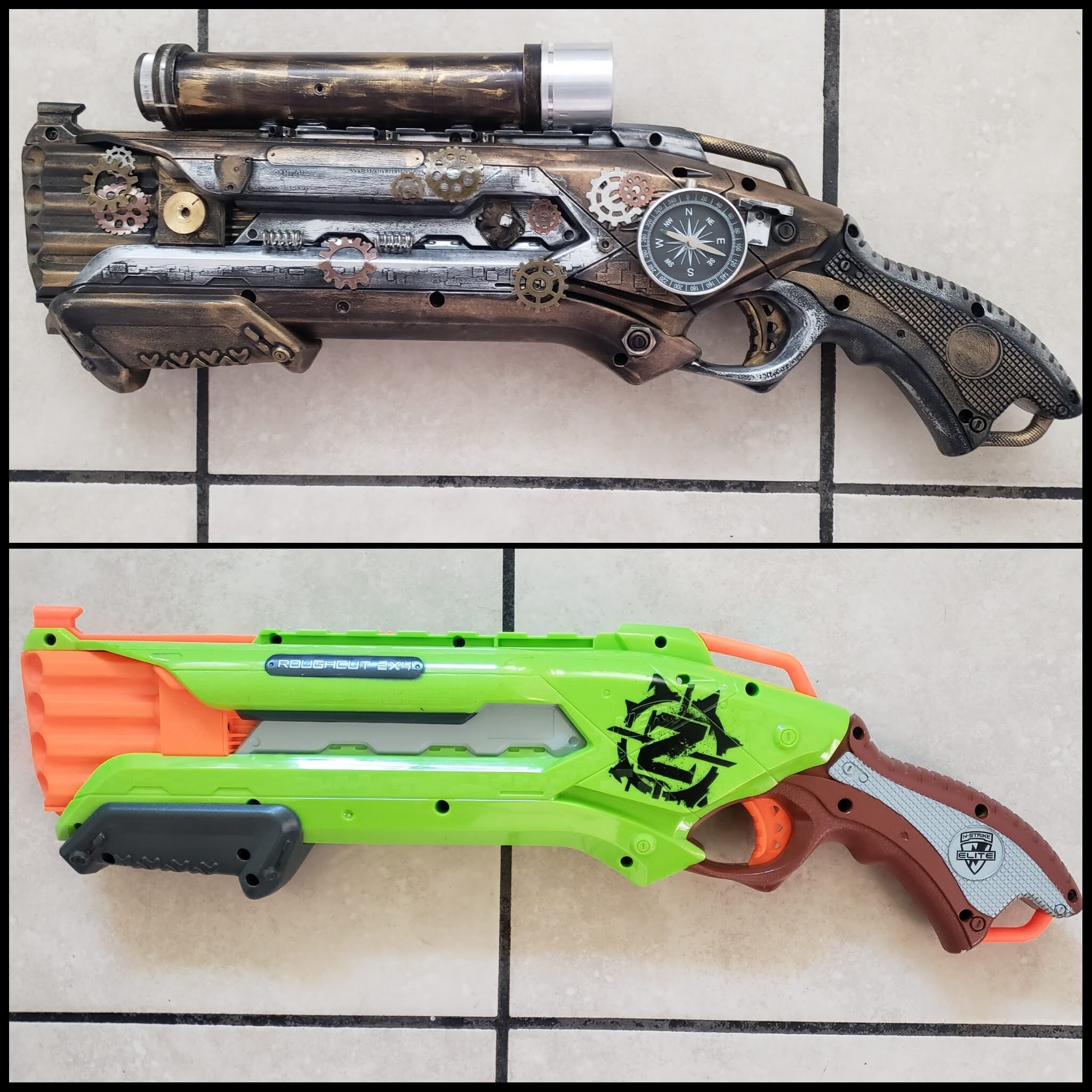 Nerf Zombie Strike Rough Cut