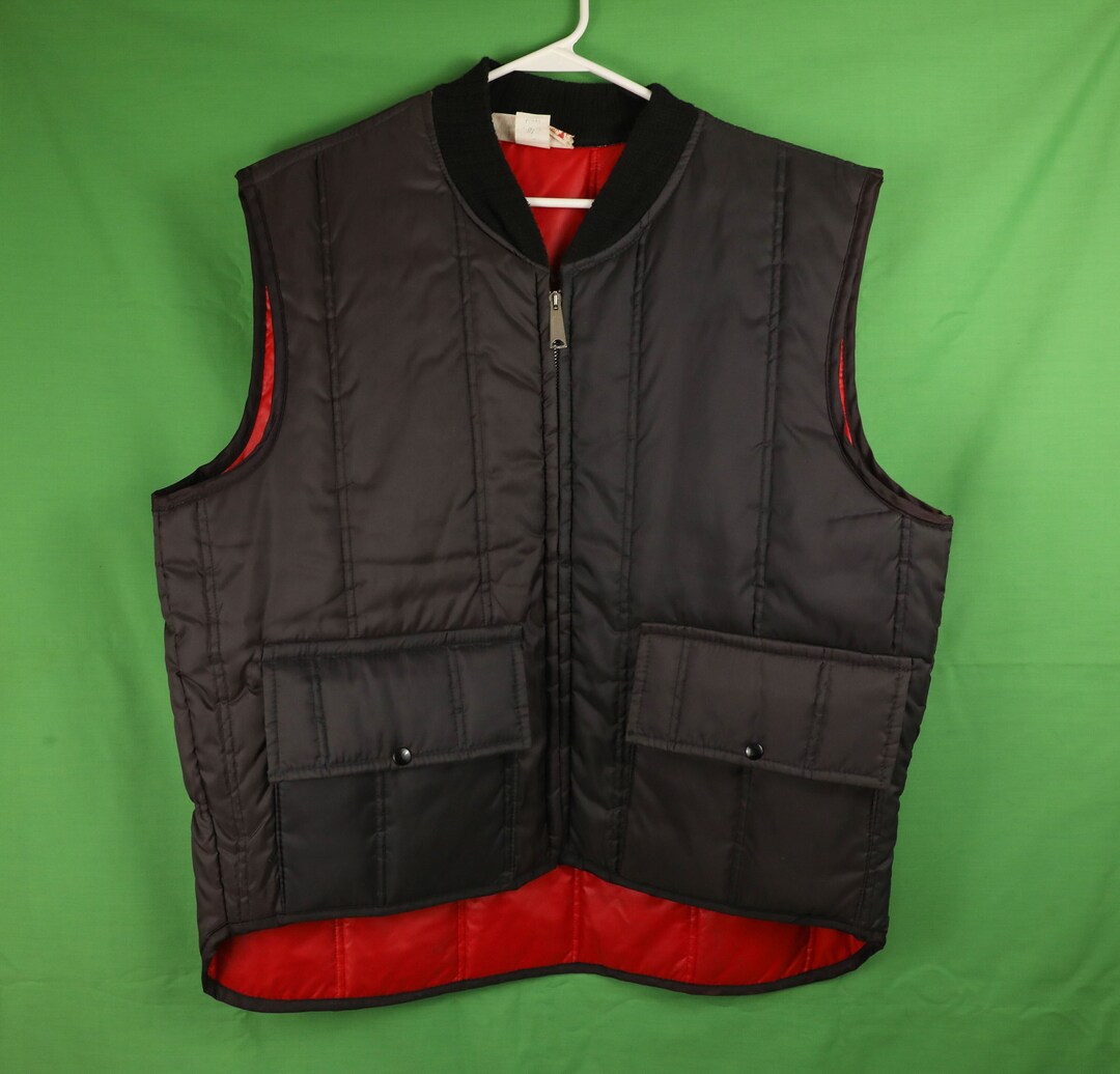 Vintage 70s/80s Dacron Hollofil 808 Winter Vest Polyester Lightweight ...