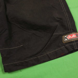 Vintage Y2K Kik Wear K Dub Shorts Black Size 31 Rave Pants Shants Stash ...