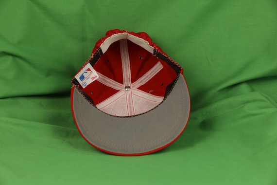 Vintage Cincinnati Reds Hat By Annco Small Elastic Ba… - Gem