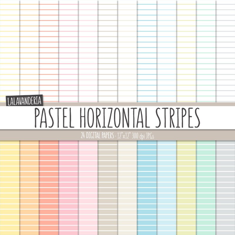 Autumn Stripes Commercial Use Striped Seamless Paper Stripey Pattern ...