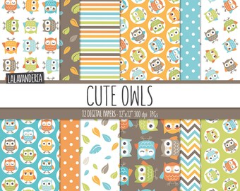 Cute Digital Paper | Etsy