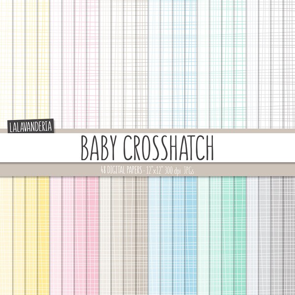 Crosshatch Fabric - Etsy