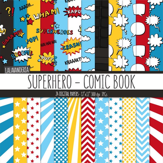 Superhero Words And Phrases