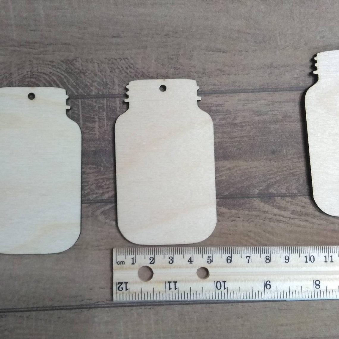 Mason Jar Cutout Wooden Summer Canning Jar Ornament Blank - Etsy