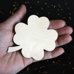 Four Leaf Clover Cutout, 4 Leaf Shamrock, St Patrick's Day, Irish Craft ...