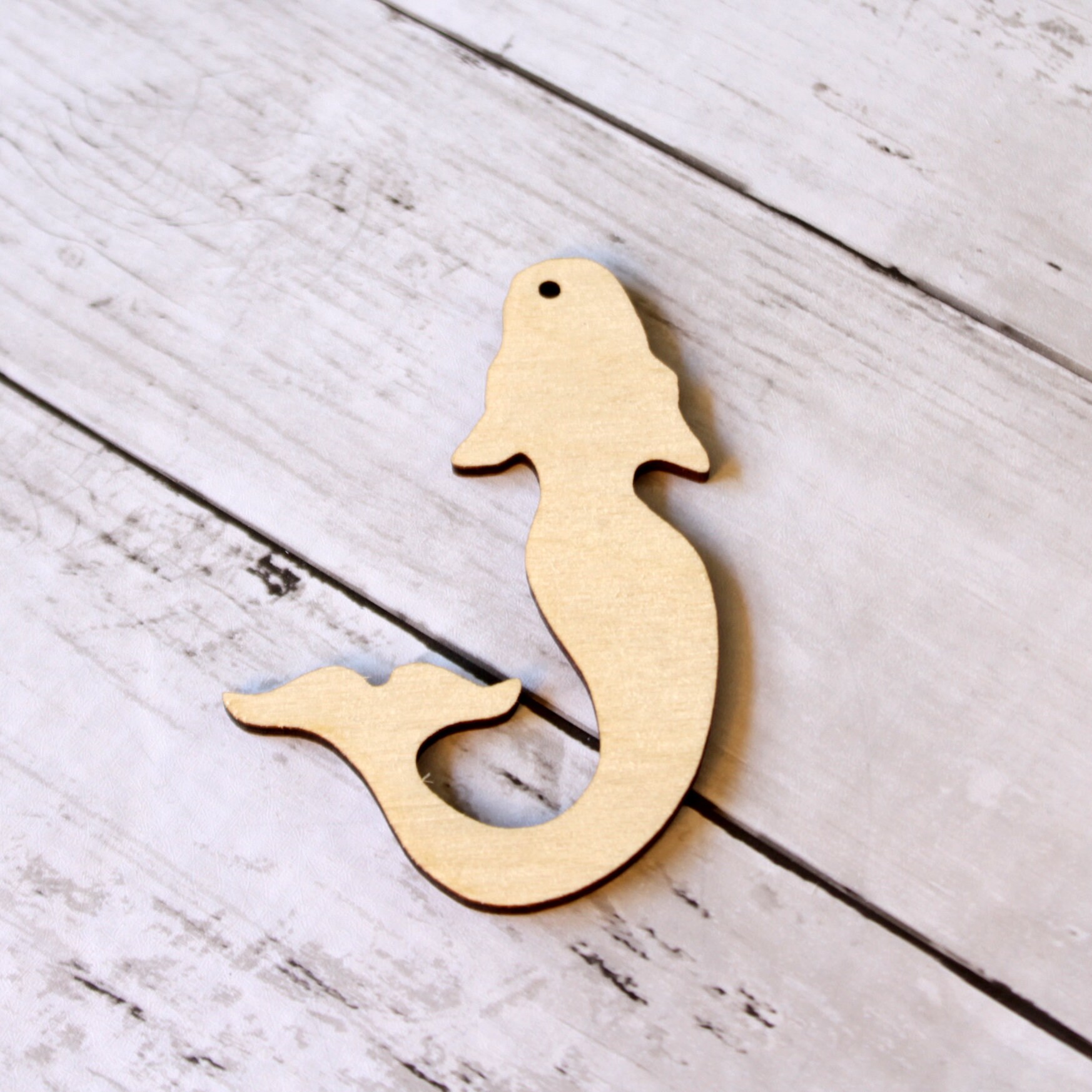 Mermaid Cutout Wooden Mermaid Blank Wooden Ornament Paint - Etsy