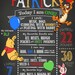 Winnie the Pooh Birthday Chalkboard High Resolution Digital - Etsy